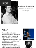 Goodwin's Music Video Theory | PDF | Singing | Rock Music
