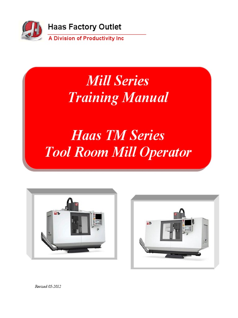 Haas TM Manual | Computer Keyboard | Numerical Control | Free 30-day ...