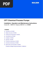 Manual Sulzer | PDF | Pump | Bearing (Mechanical)