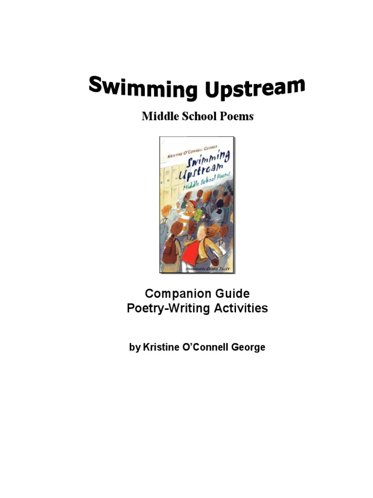 Swimming Upstream Poetry Activity Kit | PDF | Brainstorming | Poetry