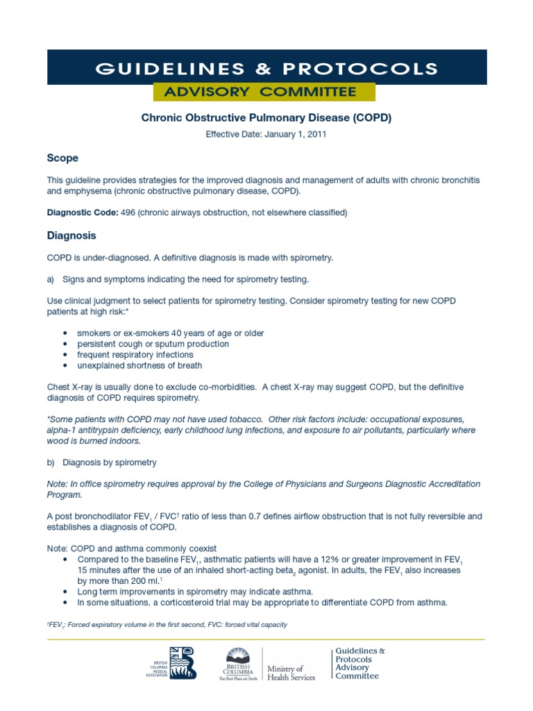 Copd | PDF