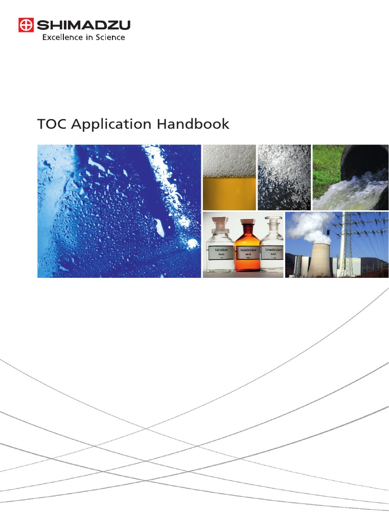 TOC Application Handbook | PDF | Total Organic Carbon | Sodium Chloride