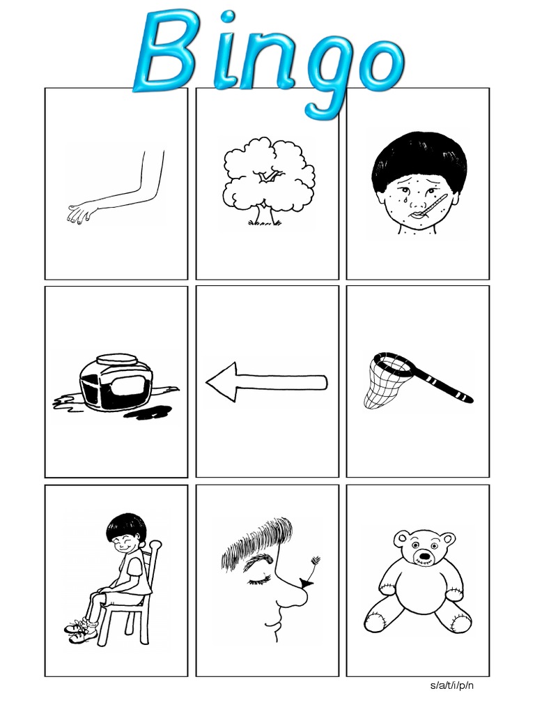 Jolly Phonics BINGO Satipn | PDF