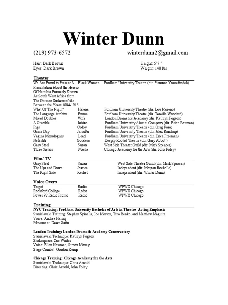 Current Resume | PDF | Art