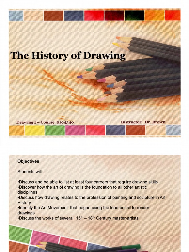 Art History The History of Drawing | PDF | Drawing | Paintings