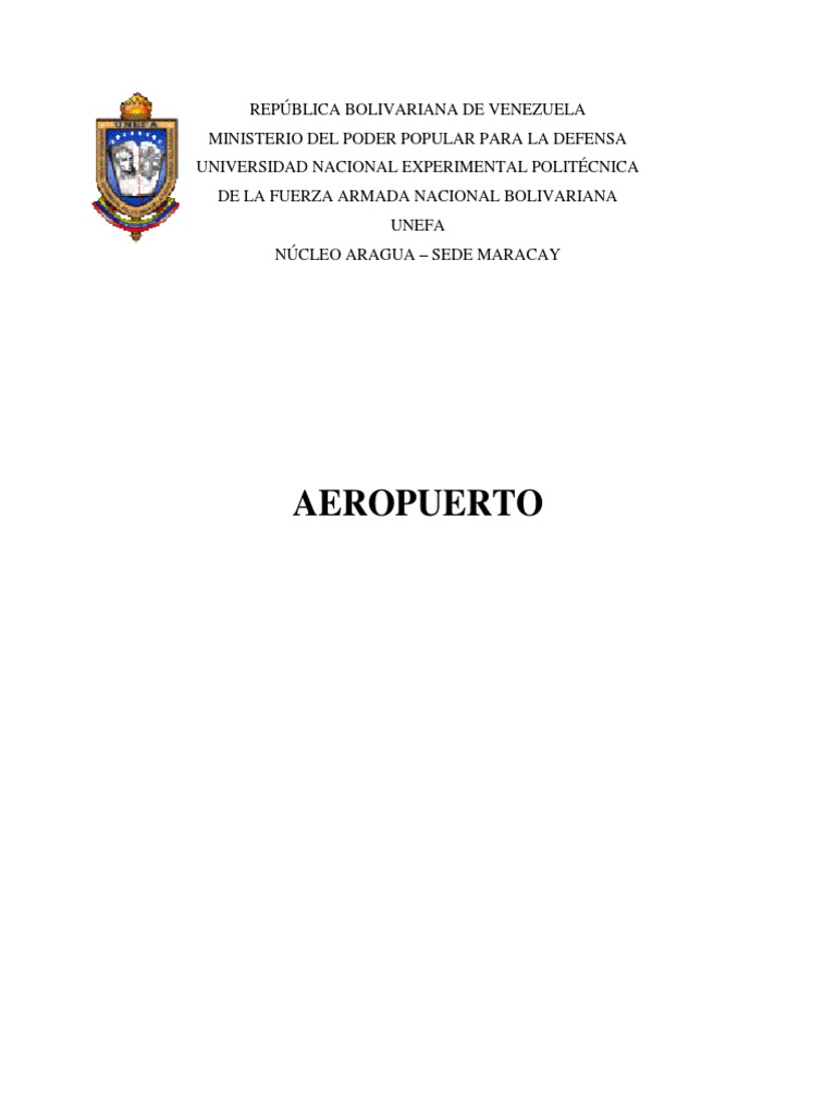 Trabajo de Aeropuerto | PDF | Aeropuerto | Hormigón