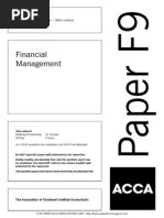Financial Management Acca Complete Formula Notes | PDF | Net Present ...