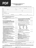 PSAL Form PDF | PDF | Heart | Clinical Medicine