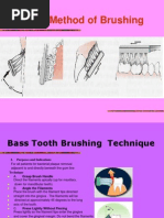 Modified Bass Toothbrushing Technique Guide | PDF | Oral Hygiene ...