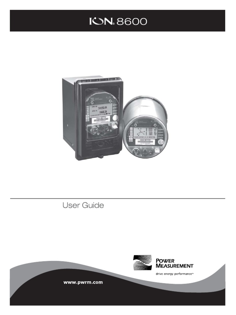 ION 8600 User Guide.pdf | Remote Desktop Services | Computer Network