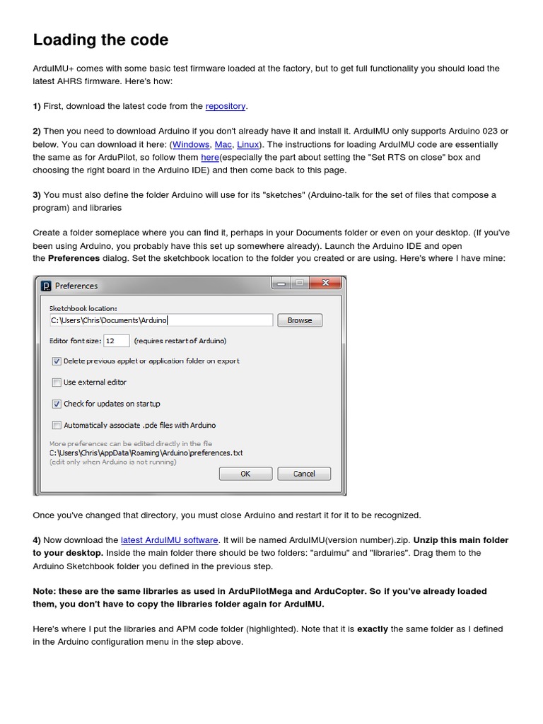 Arduimu v3 Resume | PDF | Global Positioning System | Library (Computing)