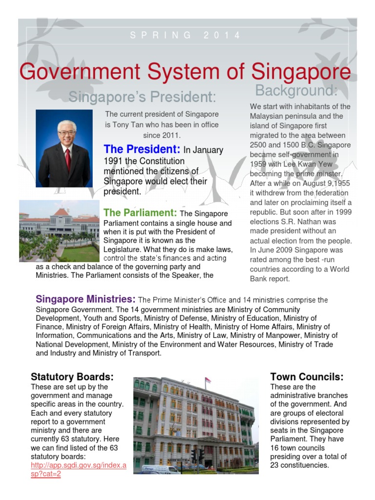 Singapore Government | PDF | Singapore | World Politics