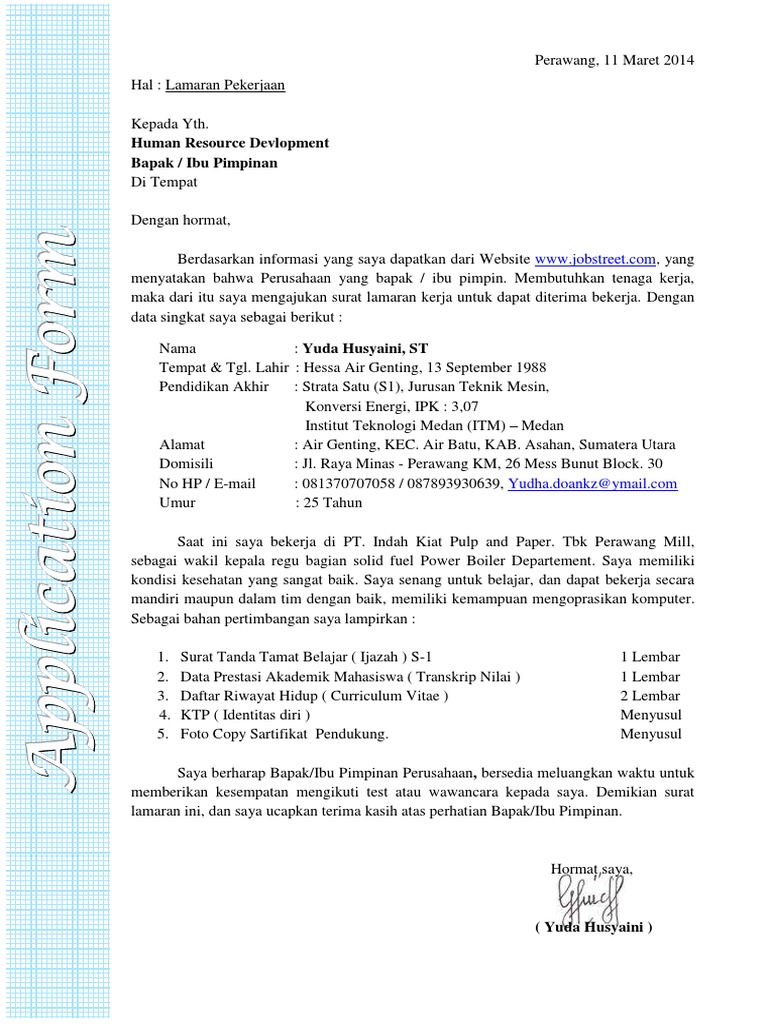Resume Jobstreet | PDF