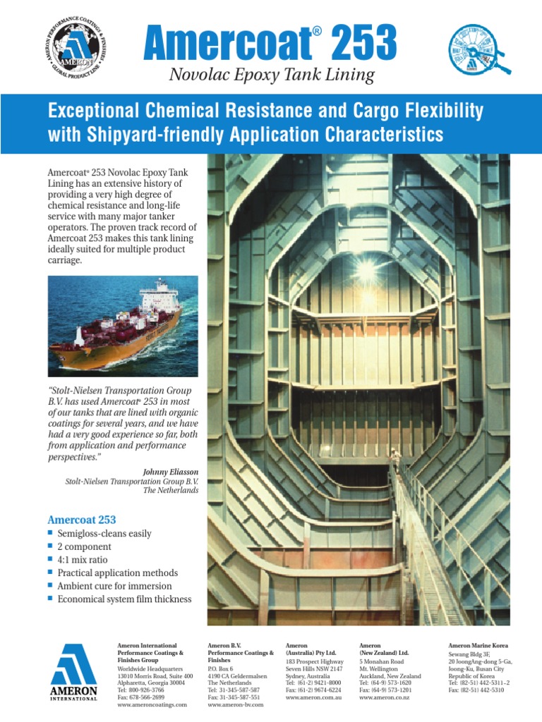 Amercoat 253 Flyer | PDF