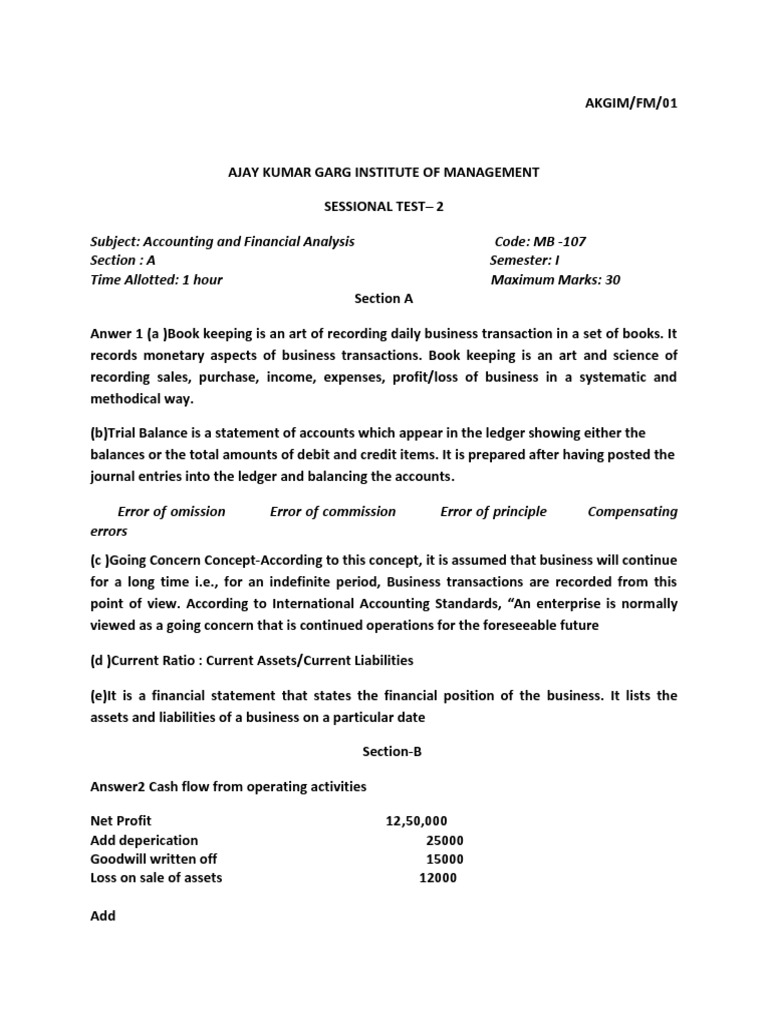 Accounting Notes | PDF | Bookkeeping | Economies
