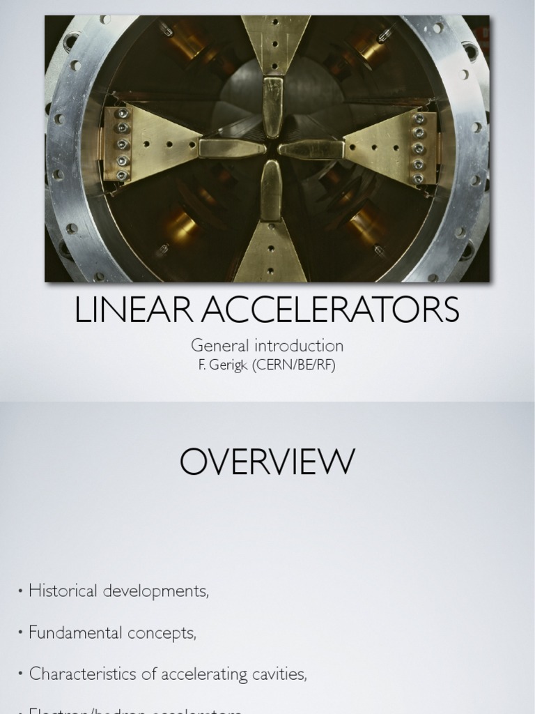 Linear Accelerators | PDF | Particle Accelerator | Electronvolt