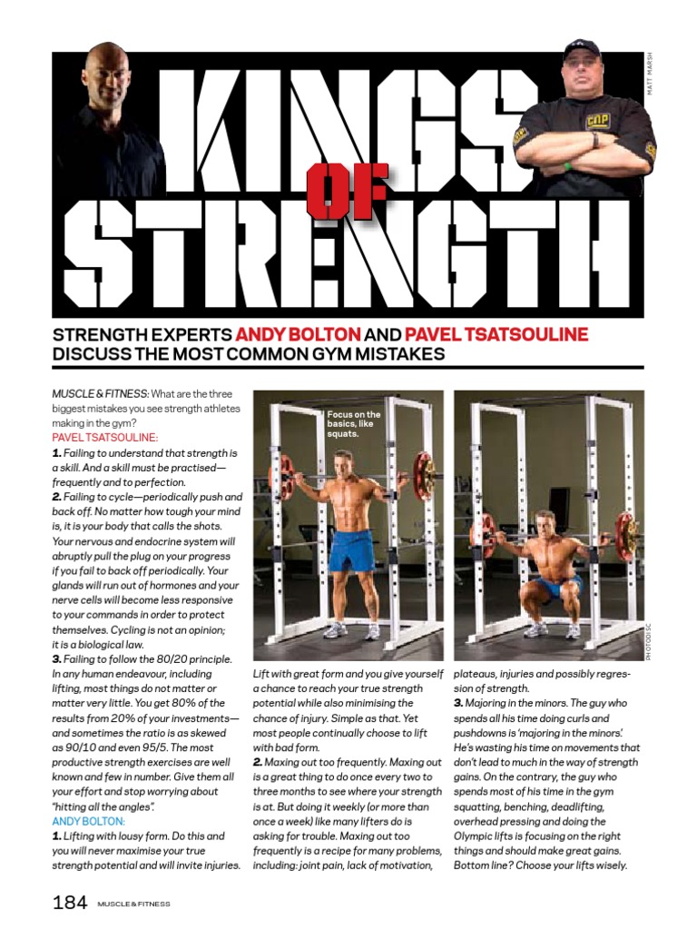 Kings of Strength Part2 | PDF | Recreation | Sports