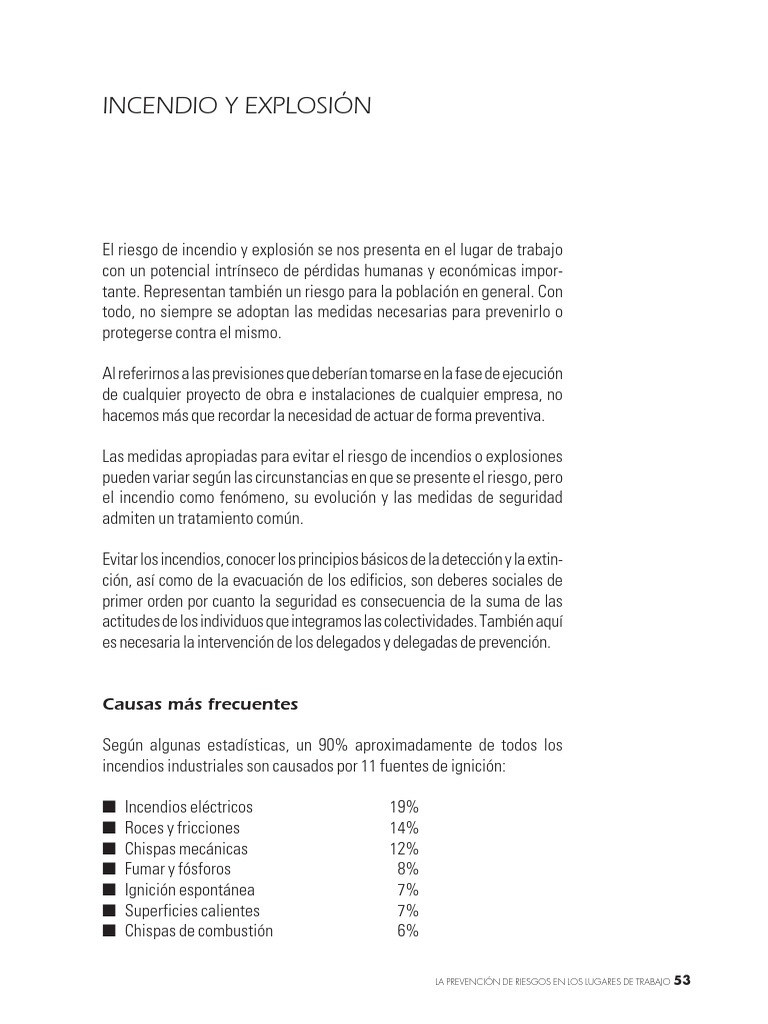 Prevención de Incendios y Explosiones | PDF | Ciencia y matemáticas