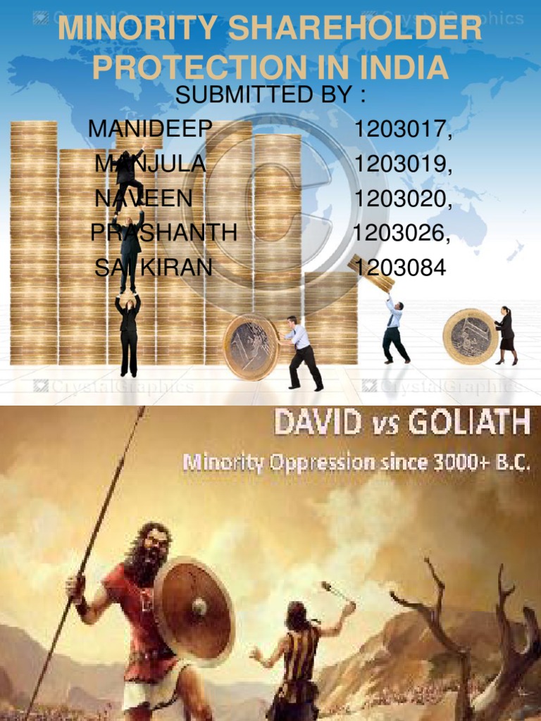 Minority Shareholder Protection in India | PDF | Takeover | Corporate ...