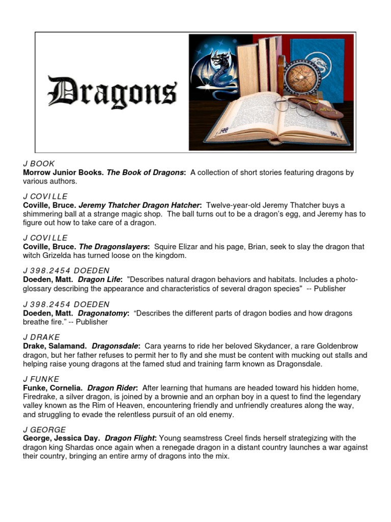 Dragons | PDF | Dragon | Fantasy