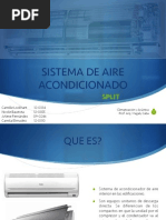 Partes y componentes de un minisplit | PDF