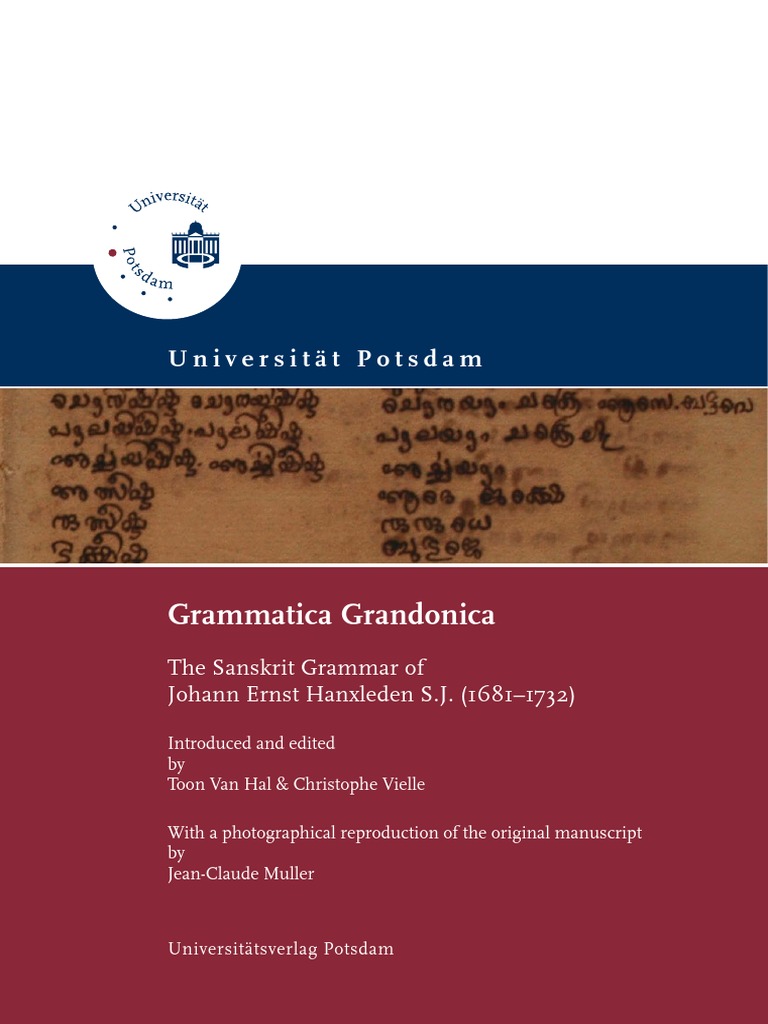 Hanxleden Grammatica | PDF