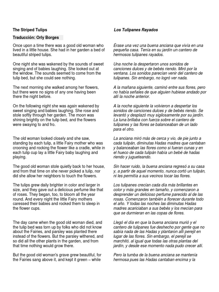 Cuentos En Ingles Pdf Ocio Naturaleza