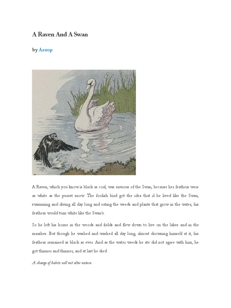 The Raven's Envy of the Swan | PDF | Language Arts & Discipline