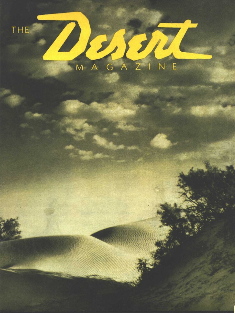 Desert Magazine 1945 January | PDF | Desert | Nature