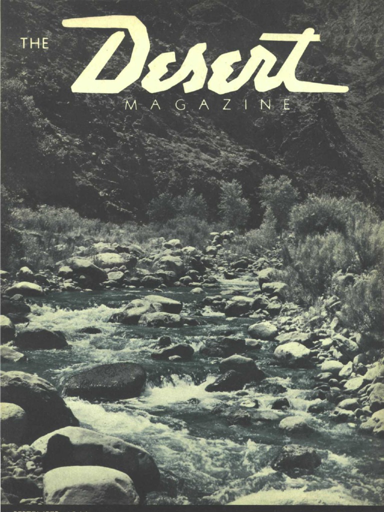 Desert Magazine 1946 September | PDF | Southwestern United States | Desert