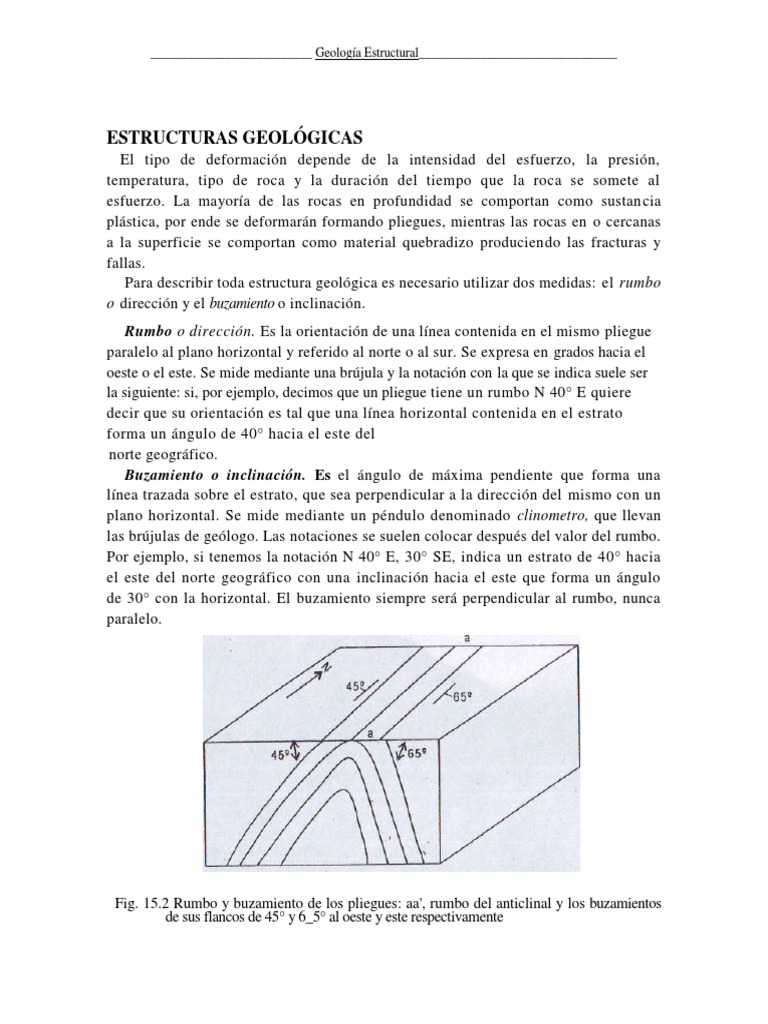 Geologia Estructural Epirogenesis y Orogenesis | PDF | Falla (geología ...