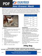 Chicken Feed Formulation | PDF | Chicken | Broiler