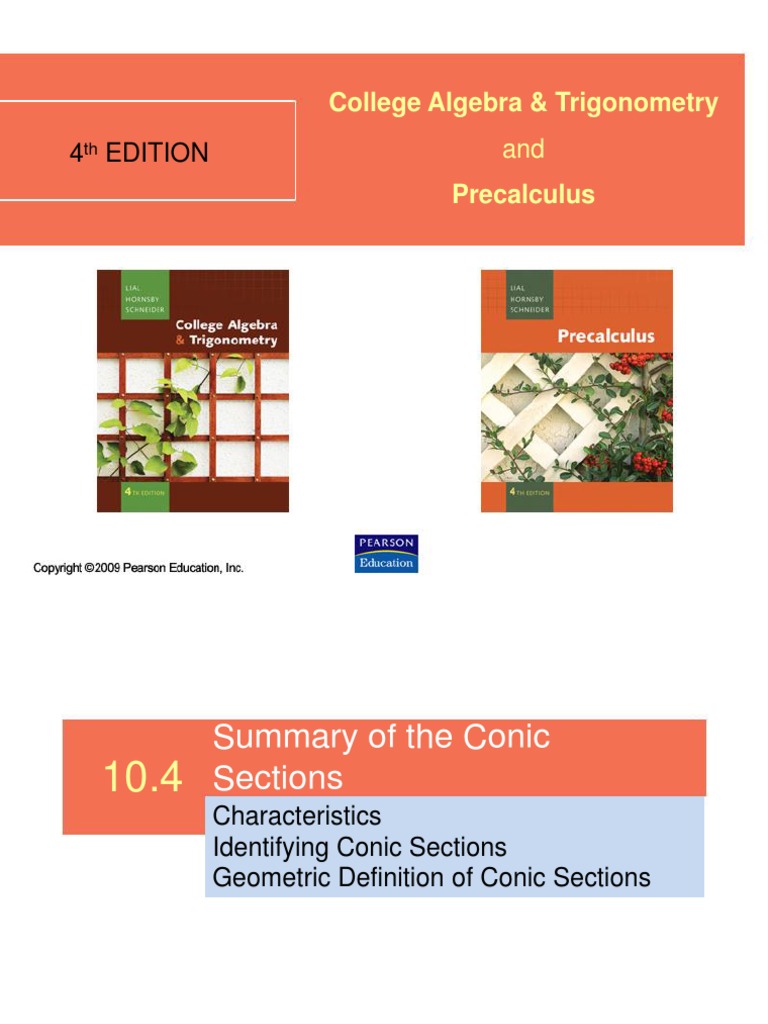 4 Edition: College Algebra & Trigonometry | PDF | Manifold | Geometric ...