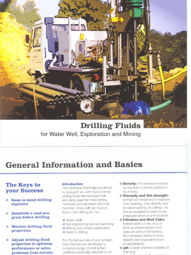 19 Drilling Fluids Water Well | PDF | Oil Well | Liquids