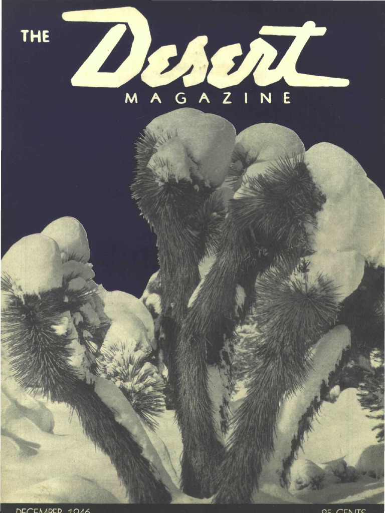 Desert Magazine 1946 December | PDF | Nature