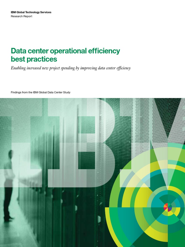 Ibm Data Center Study | PDF | Data Center | Automation