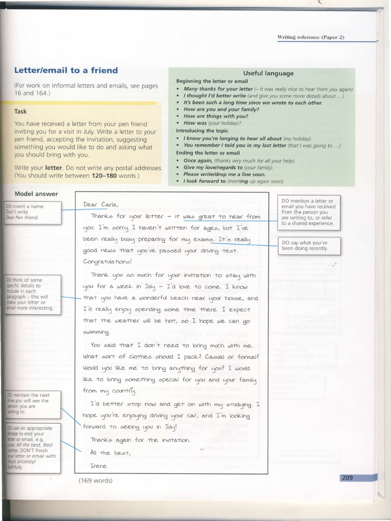 FCE Writing Tasks - Outlines and Advice | PDF | Foreign Language Studies