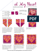 Friendship Braid Table Runner Pattern | PDF | Patchwork | Seam (Sewing)