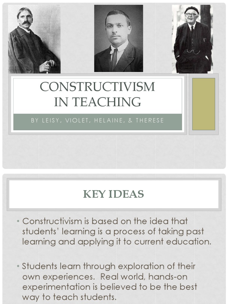 Constructivism | Download Free PDF | Constructivism (Philosophy Of ...