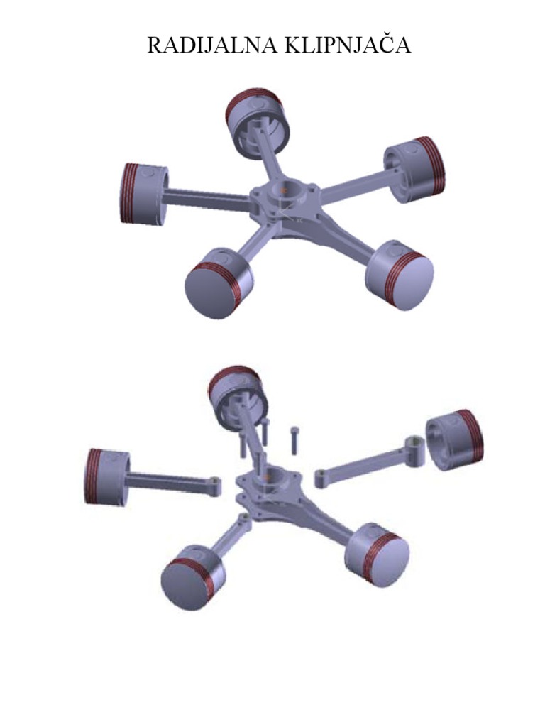Radijalna Klipnjaca | PDF