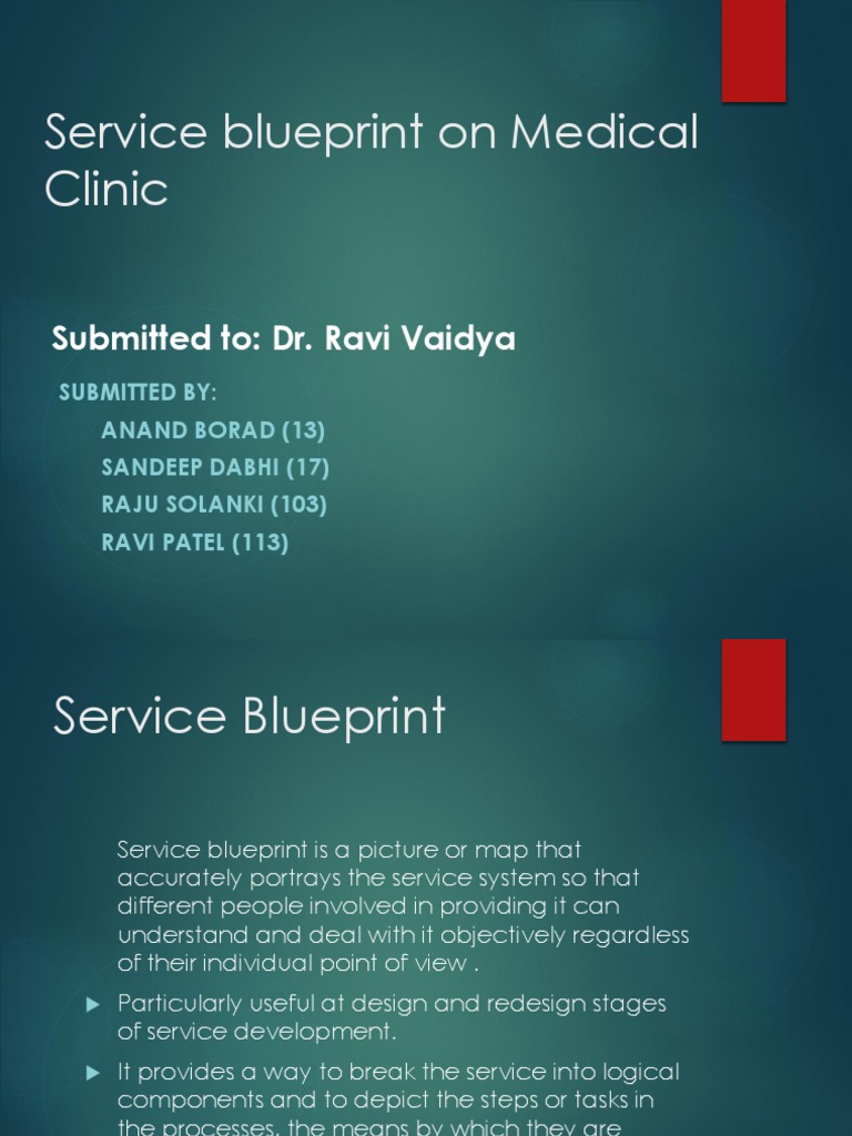 Service Blueprint | PDF | Patient | Service Industries
