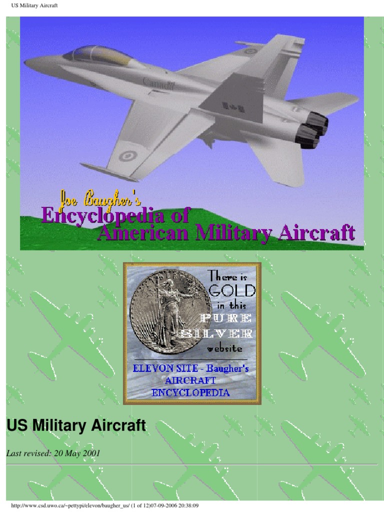 US Military Aircraft | PDF | Biplane | Fighter Aircraft