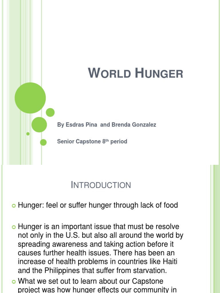 World Hunger | PDF | Hunger | Food Bank