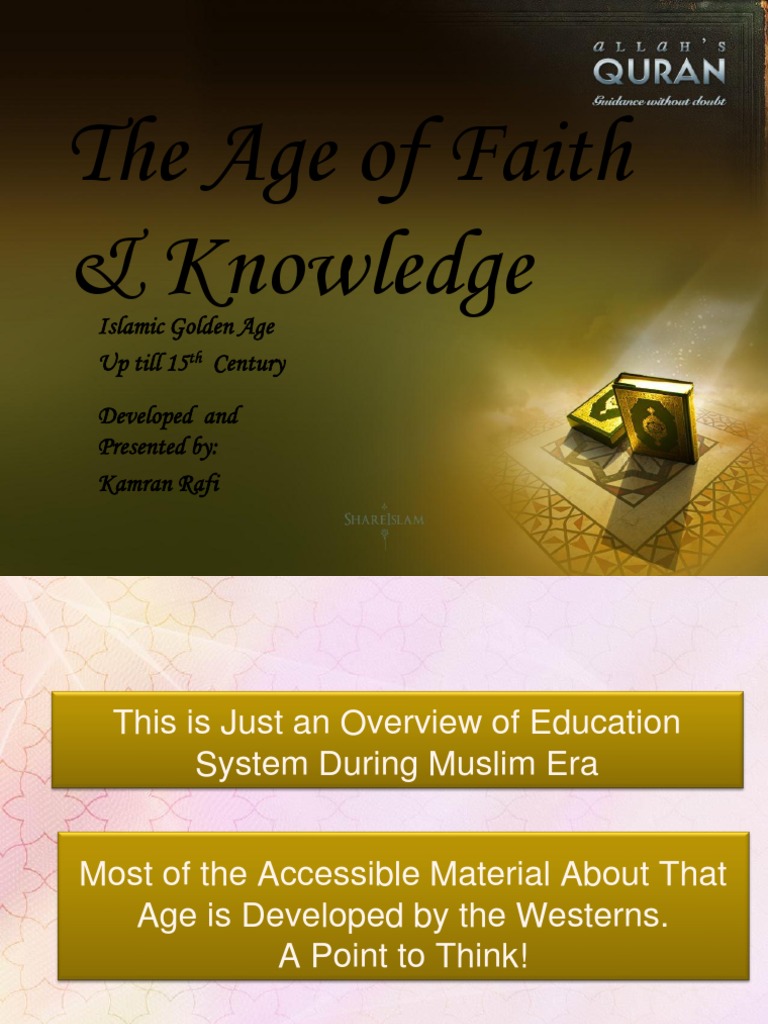 Overview of Islamic Education System | PDF | Abrahamic Religions ...