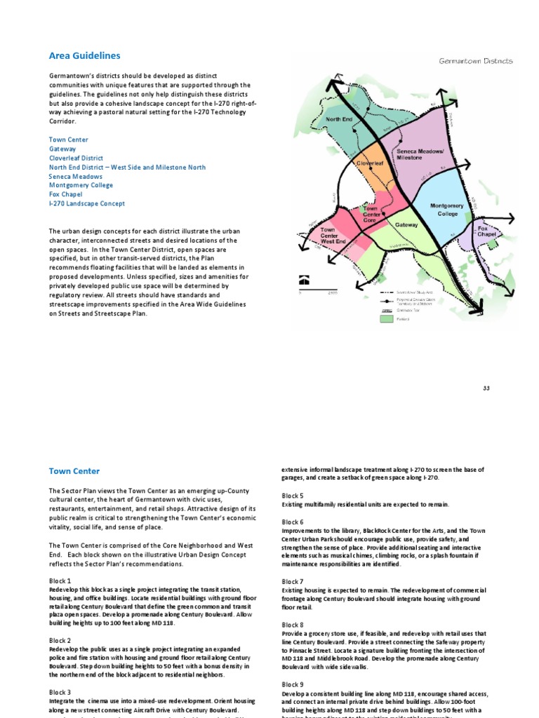 Area Guidelines | PDF