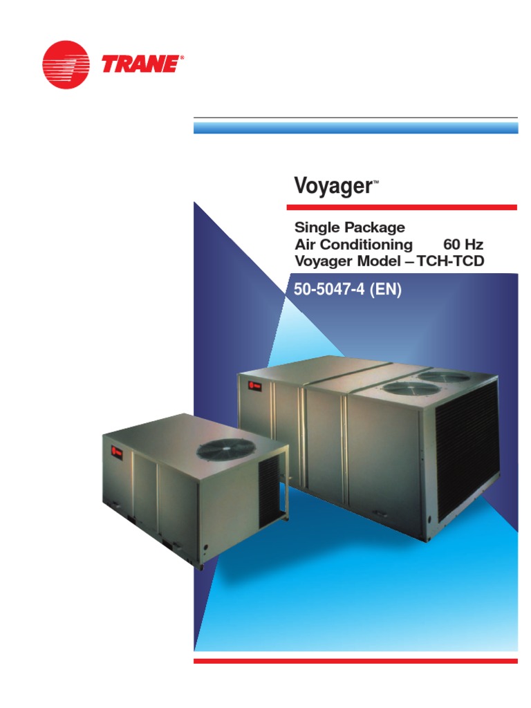 trane-TCH-50-5047-4 (En) - 05012001 | PDF | Air Conditioning | Gas ...