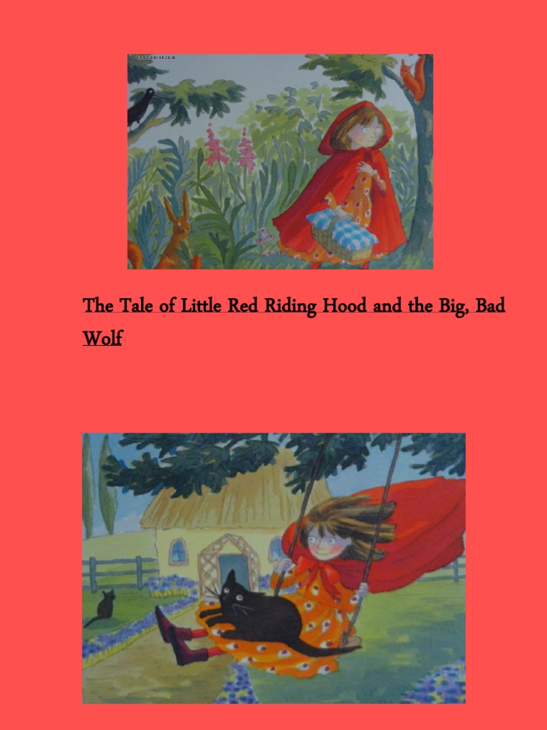 The Tale of Little Red Riding Hood and The Big, Bad Wolf | PDF | Little ...