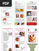 Tríptico Ets | PDF | Infección transmitida sexualmente | Inmunología