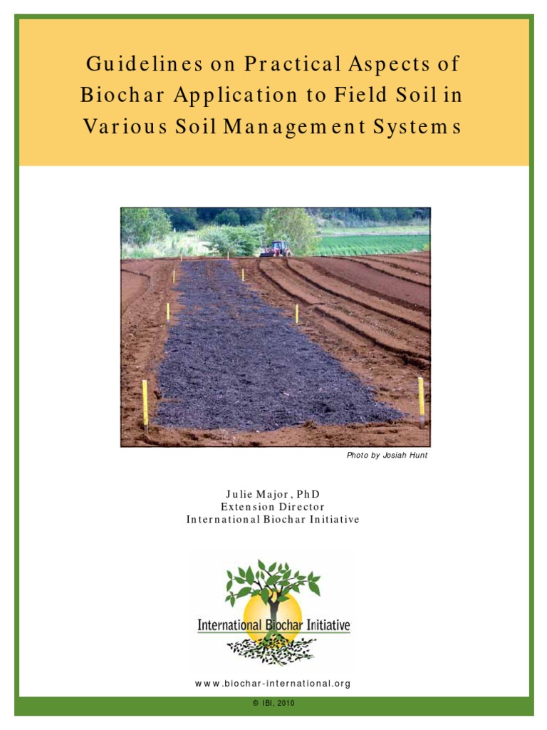 IBI Biochar Application Guidelines - Web | PDF