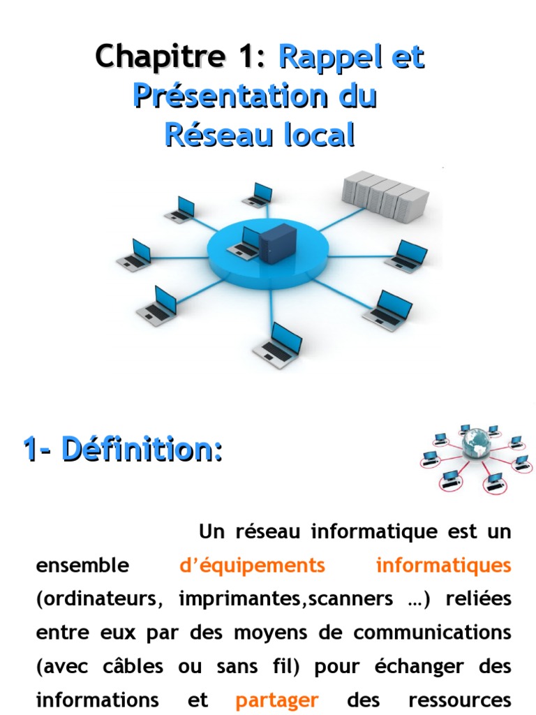 Cours: Réseau local LAN | Informatique | Réseau informatique